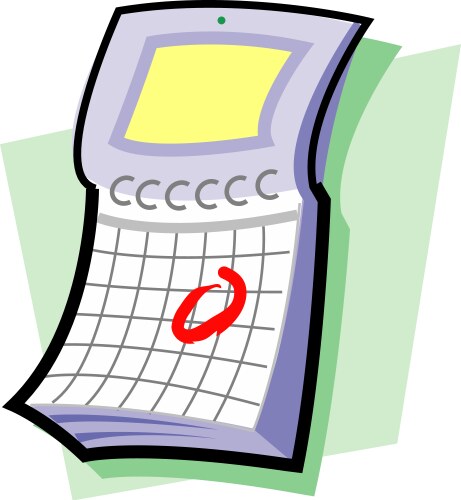 Calendar Cartoon Vector Images (over 49,000)