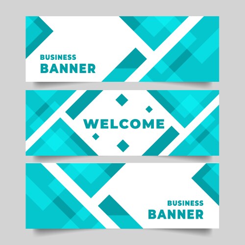 Abstract banner background modern design Vector Image