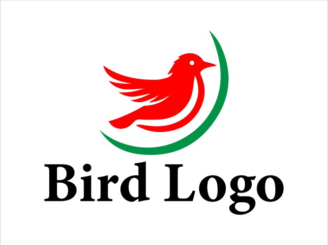 Bird logo Royalty Free Vector Image - VectorStock