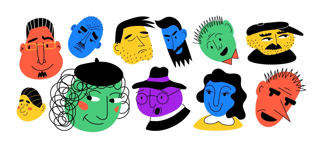 Abstract People Vector Images (over 420,000)