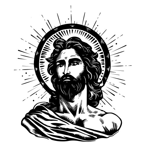 Face Jesus Vector Images (over 1,800)