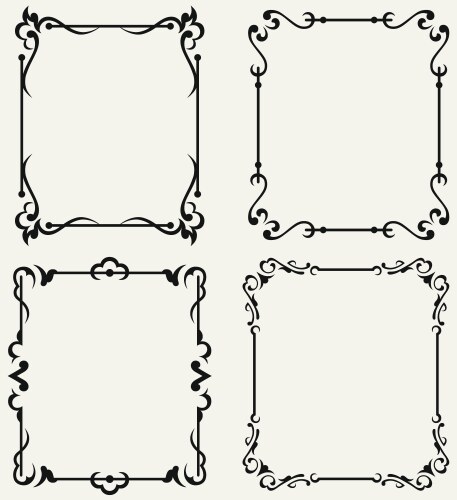 Frames Royalty Free Vector Image - VectorStock