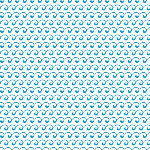 Ocean waves Royalty Free Vector Image - VectorStock