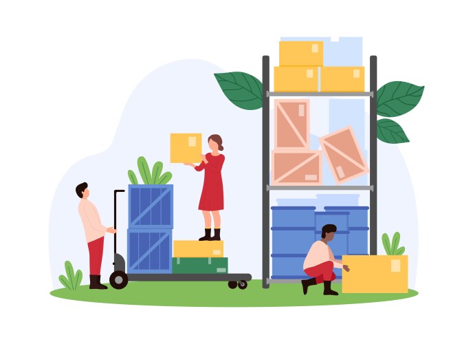 Warehouse Cartoon Vector Images (over 13,000)