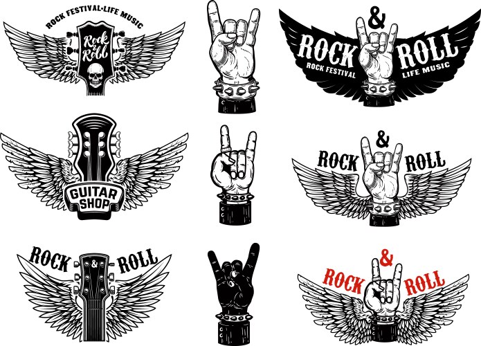 Heavy Metal Band Logos Vector Images (over 1,600)