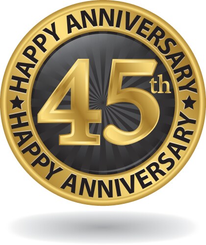 Gold 45th Vector Images (over 410)