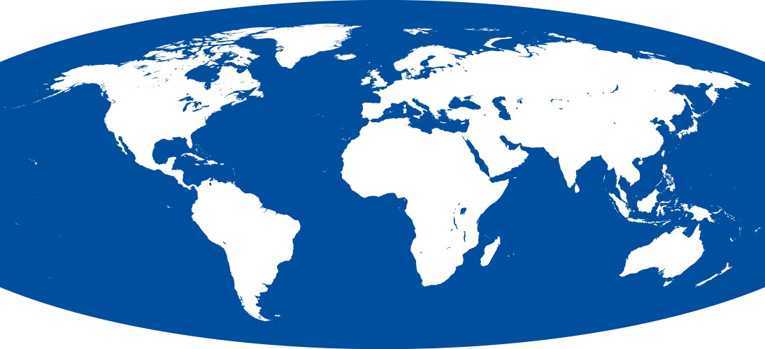 Paper 3d world map Royalty Free Vector Image - VectorStock