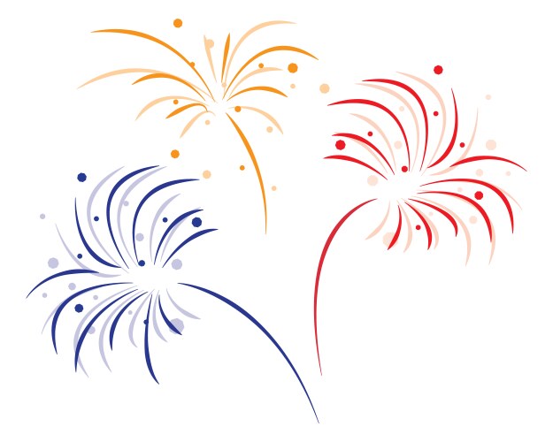 Red Fireworks Vector Images (over 25,000)