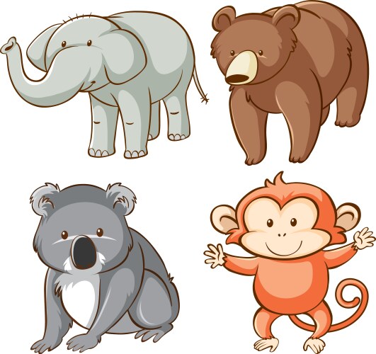 Pyramid animal Royalty Free Vector Image - VectorStock