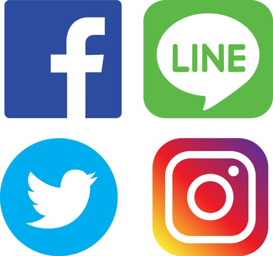 Facebook Twitter Vector Images (over 6,200)