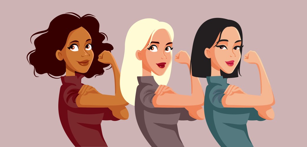 Strong Women Vector Images (over 9,500)