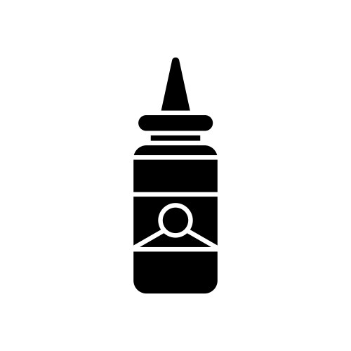 Sauce icon set tomato ketchup bottle symbol sauce Vector Image