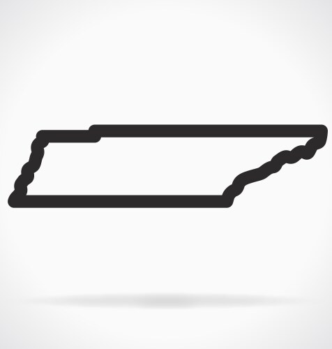 Tennessee State Shape Outline Vector Images (over 350)