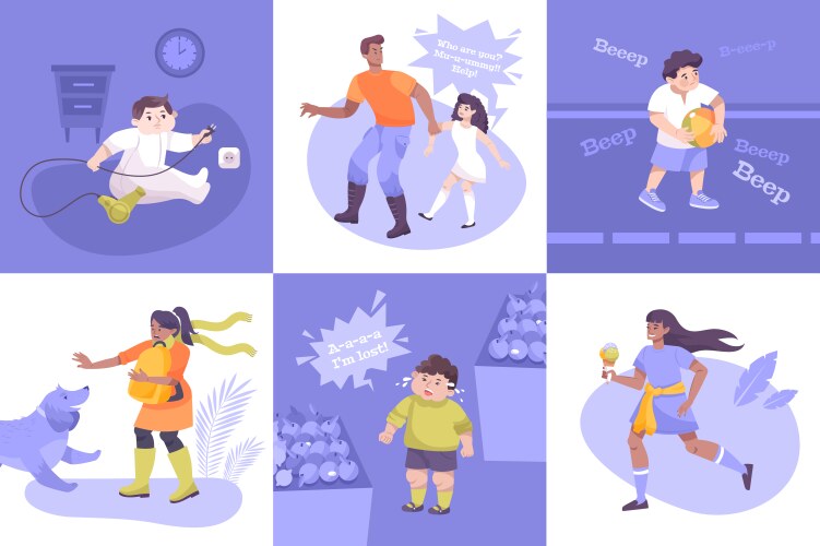 Kids Road Safety Vector Images (over 3,500)