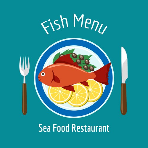 Fish Dish Vector Images (over 27,000)