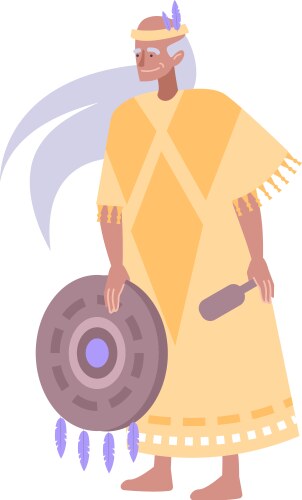 Indian girl with traditional dress Royalty Free Vector Image