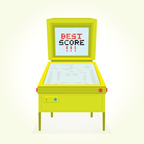 Pixel art retro arcade game planet earth Vector Image