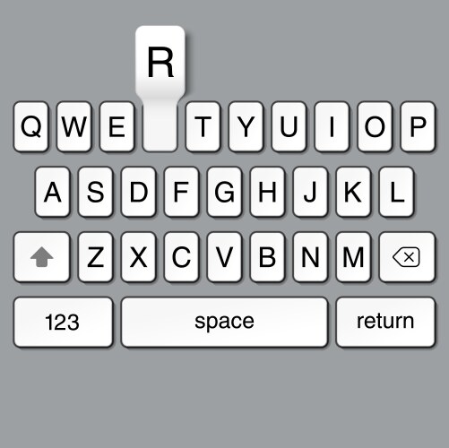 Qwerty Keyboard Vector Images (over 2,000)
