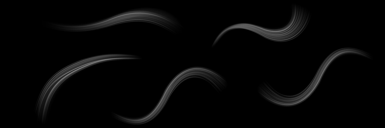 White glowing shiny lines effect background Vector Image