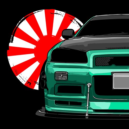 Car Cartoon Jdm Vector Images (over 140)