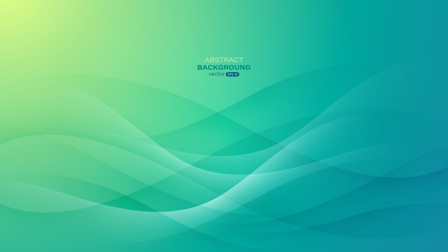 Green gradient background icon design template Vector Image