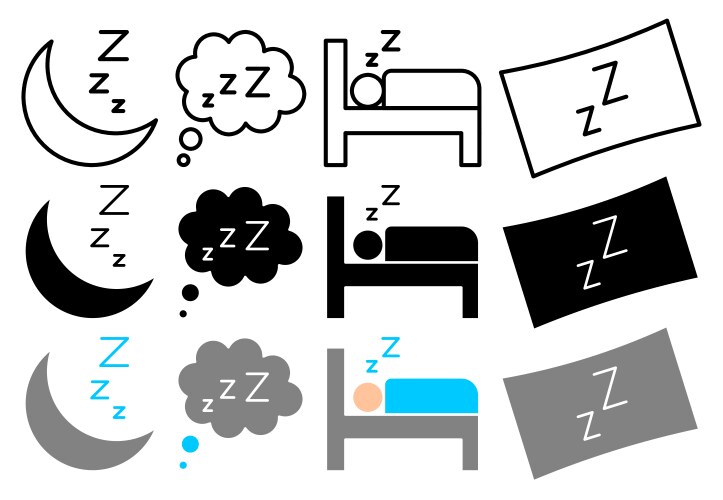 Zzz Comic Icon Vector Images (over 590)