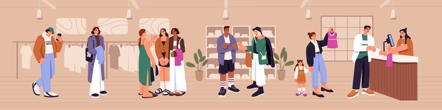 Shop Assistant Cartoon Vector Images (over 2,500)