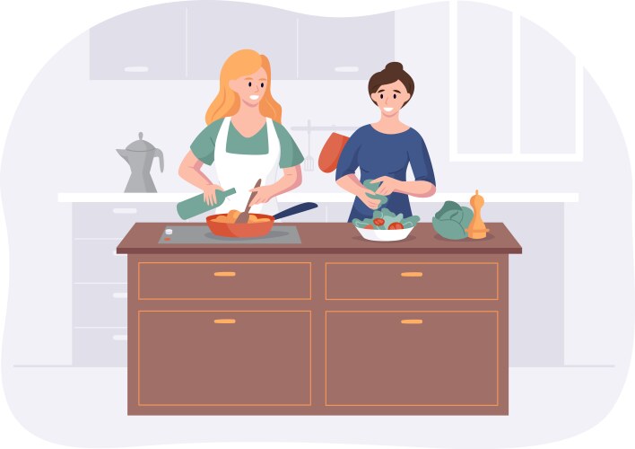 Lay the table Royalty Free Vector Image - VectorStock