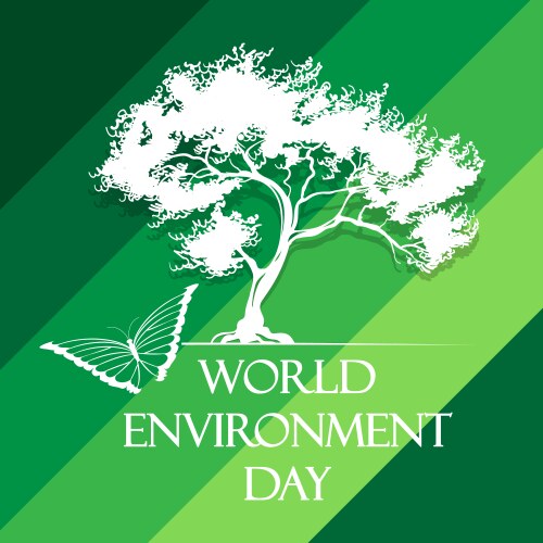 World environment day logo icon design Royalty Free Vector