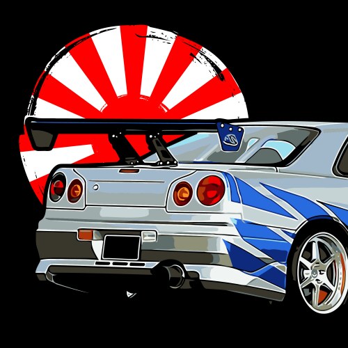 Car Cartoon Jdm Vector Images (over 140)