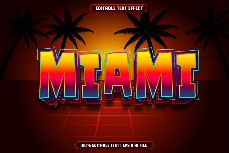Miami Font Vector Images (over 220)