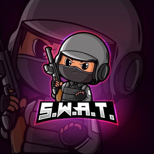 Swat logo Vector Images & Graphics for Commercial Use | VectorStock