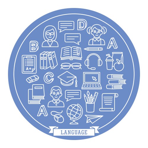 Language Vector Images (over 170,000)