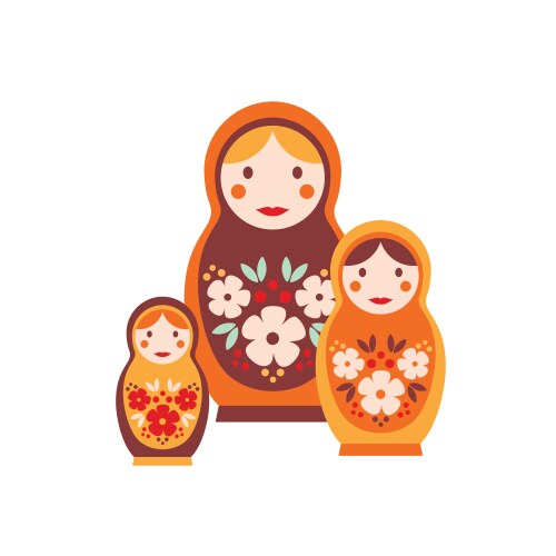 Matrioska Vector Images (over 600)