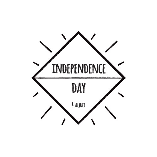 Logos and labels independence Royalty Free Vector Image