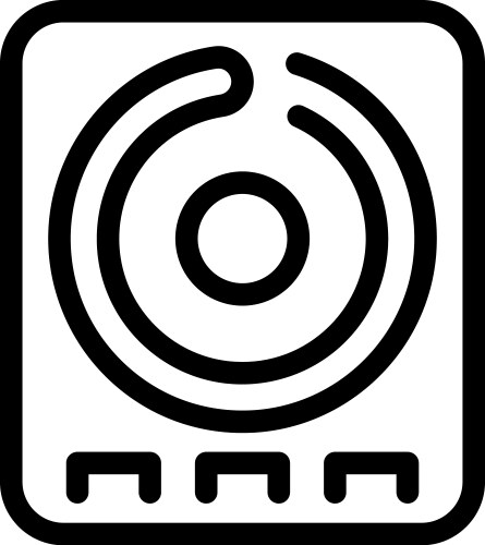 Induction Cooktop Icon Vector Images (over 200)