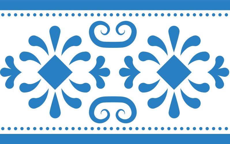 Mexican Flower Border Vector Images (over 2,900)