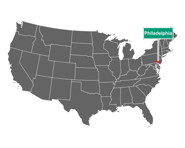 Philadelphia Map Vector Images (over 270)