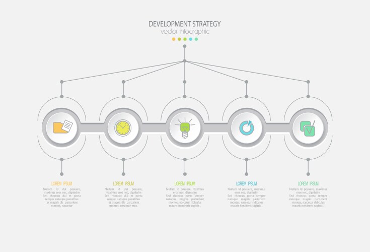 Smm strategy abstract concept Royalty Free Vector Image