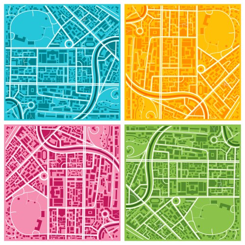 City Map Vector Images (over 180,000)