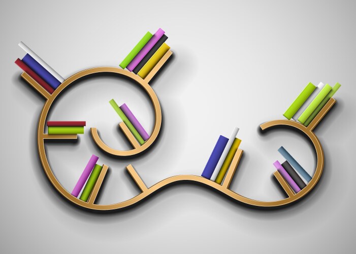 Book house home library logo icon Royalty Free Vector Image