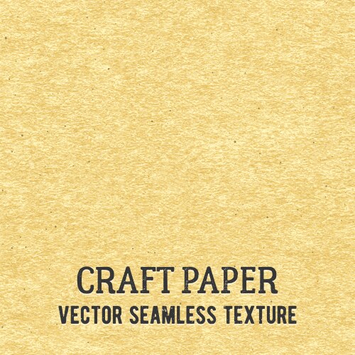 Craft paper seamless texture Royalty Free Vector Image
