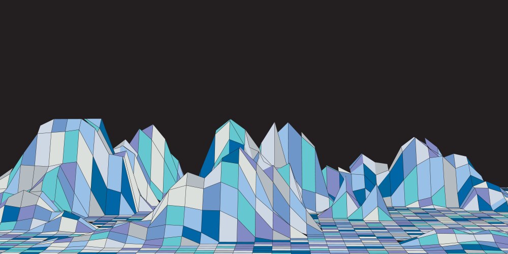 Low Poly Wave Vector Images (over 3,800)
