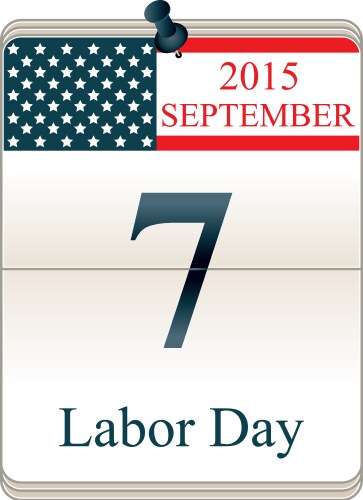 Calendar of mothers day 2015 Royalty Free Vector Image