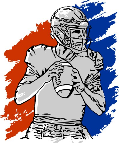 Pro fball Royalty Free Vector Image - VectorStock