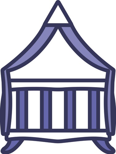 Rainforest canopies line icons collection canopy Vector Image