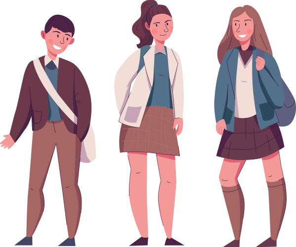 School realistic frame Royalty Free Vector Image