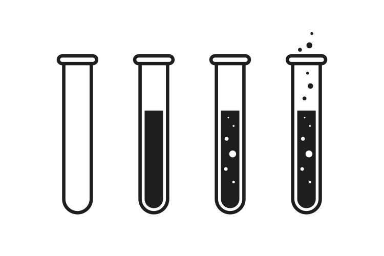 Biuret Test for Protein Detection – Royalty-Free Vector | VectorStock