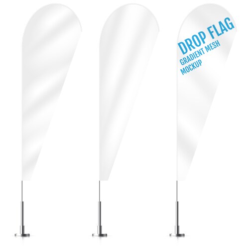 Feather Flag Template Vector Images (over 740)