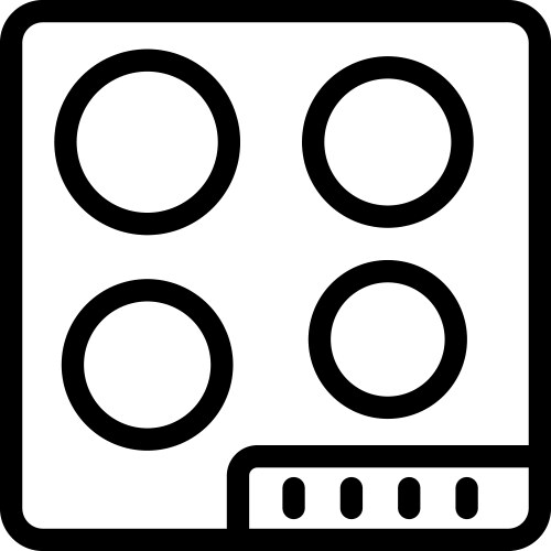 Induction Cooktop Icon Vector Images (over 200)